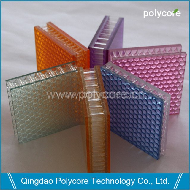 Dripan-PC honeycomb composite panel newest light weight waterproof fire ...